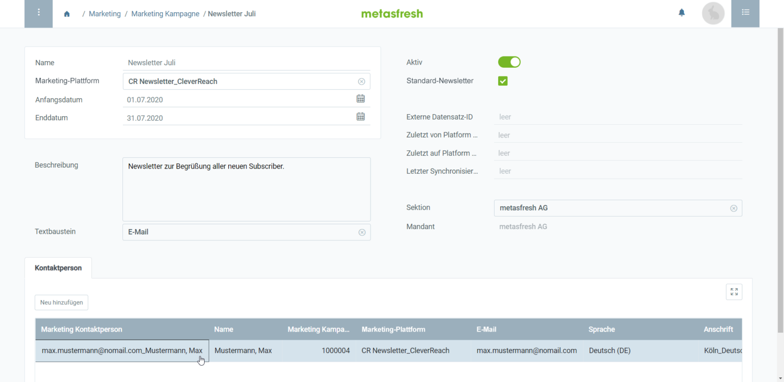 Metasfresh ERP | Anbieterprofil metas GmbH | ERP LOGISTICS